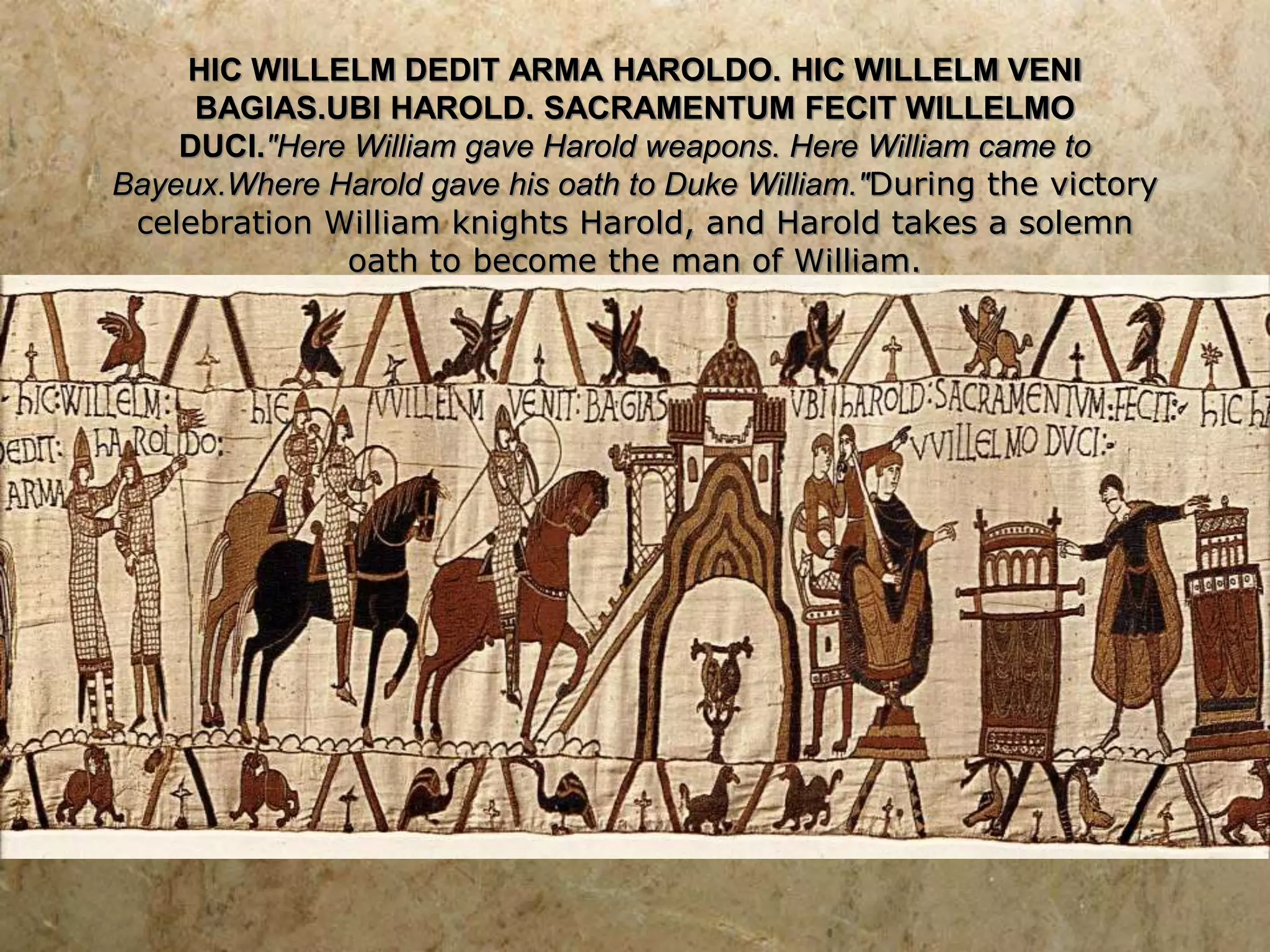 The Bayeux Tapestry (complete) | PPTX