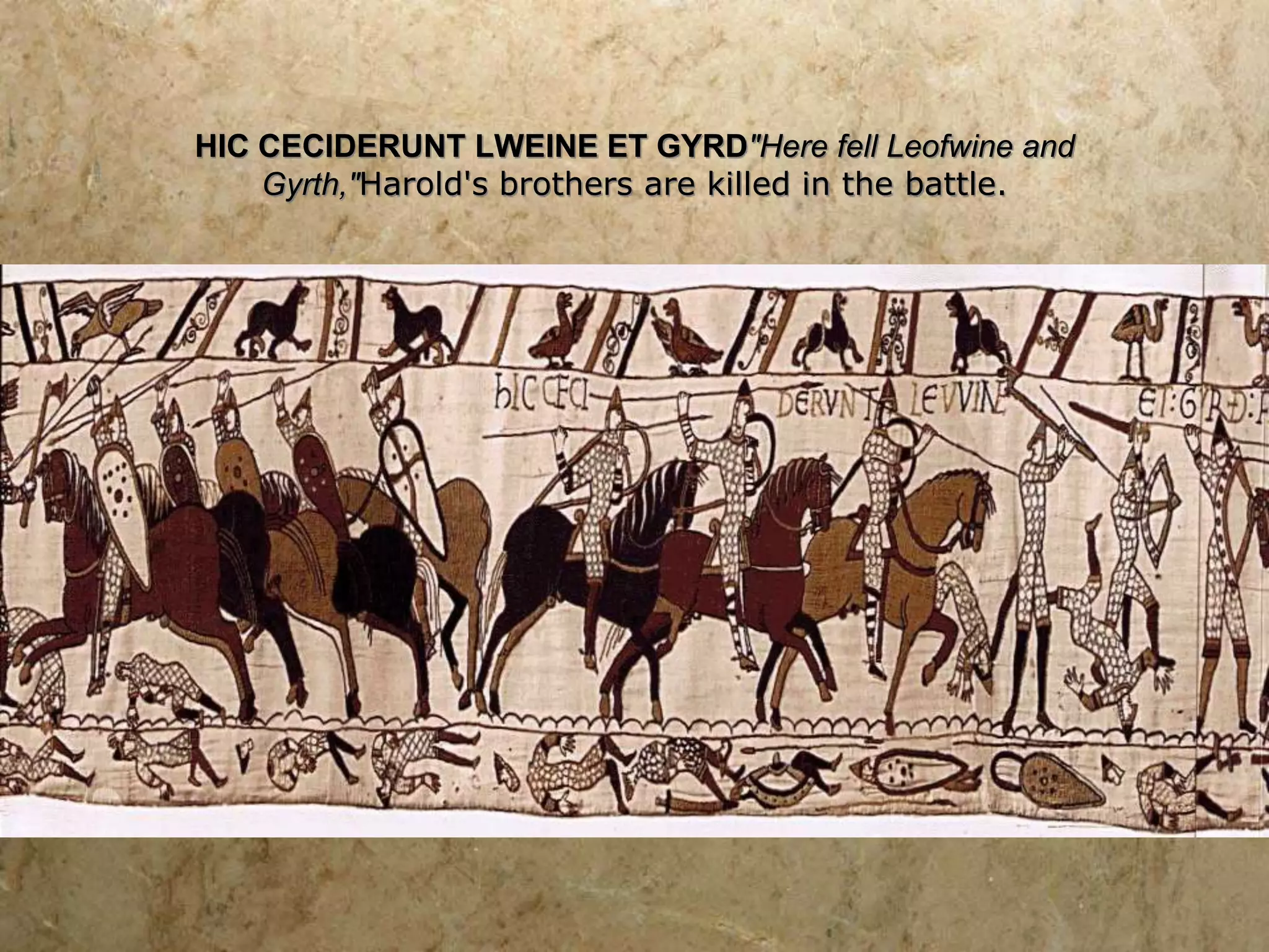 The Bayeux Tapestry (complete) | PPTX
