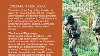 The Bay of Pigs and The Cuban Missile.pptx | Political Issues & policy | Politics