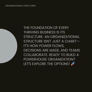 Unlock the Power of Organizational Structure: Your Blueprint for ...