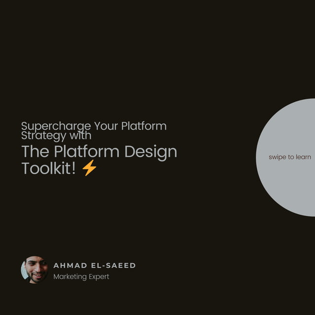 Supercharge Your Platform Strategy with The Platform Design Toolkit ...