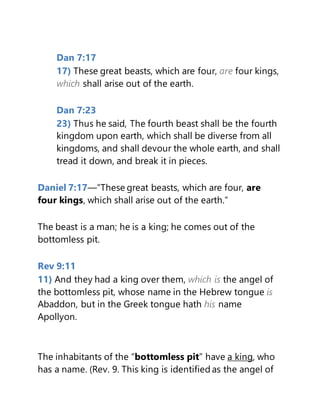 The Beasts in Revelation | DOCX