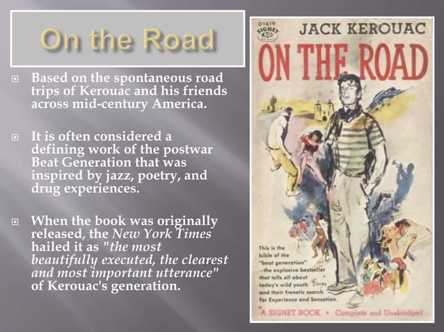 The beat generation 1940s 1950s powerpoint | PPTX