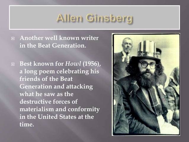 The beat generation 1940s 1950s powerpoint | PPTX