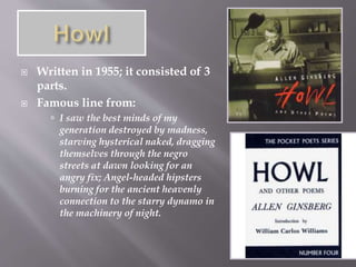 The beat generation 1940s 1950s powerpoint | PPTX