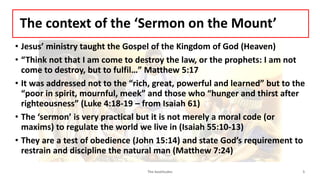 The beatitudes 1 | PPTX