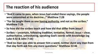 The beatitudes 1 | PPTX