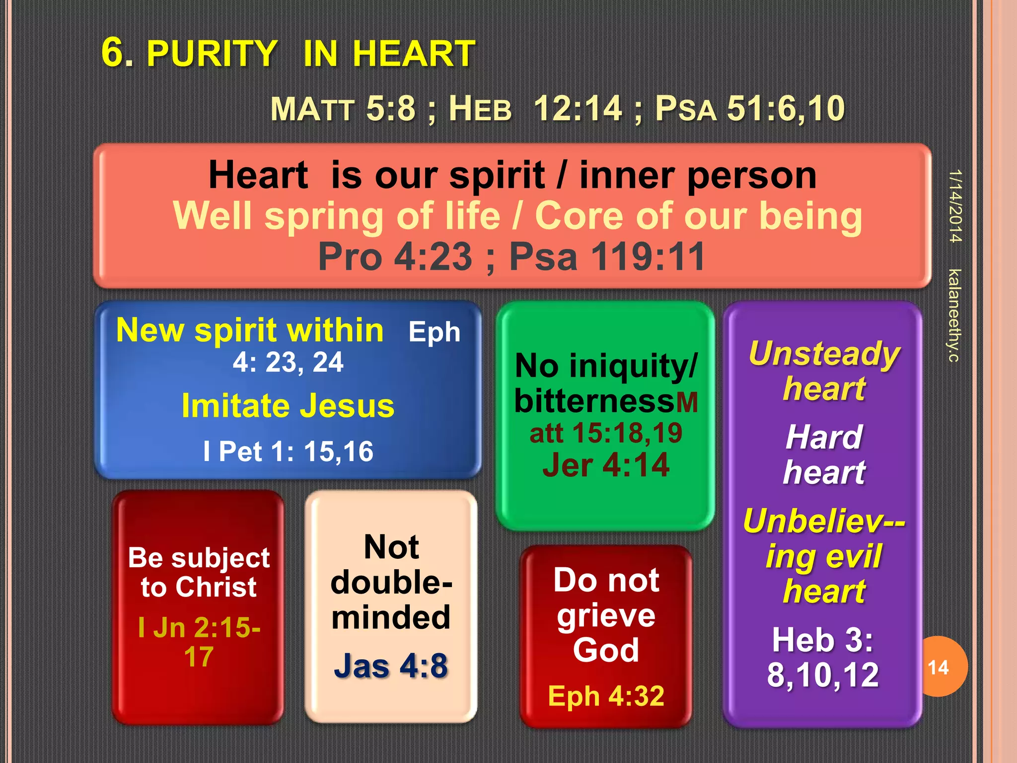 The Beatitudes of Jesus Christ | PPTX