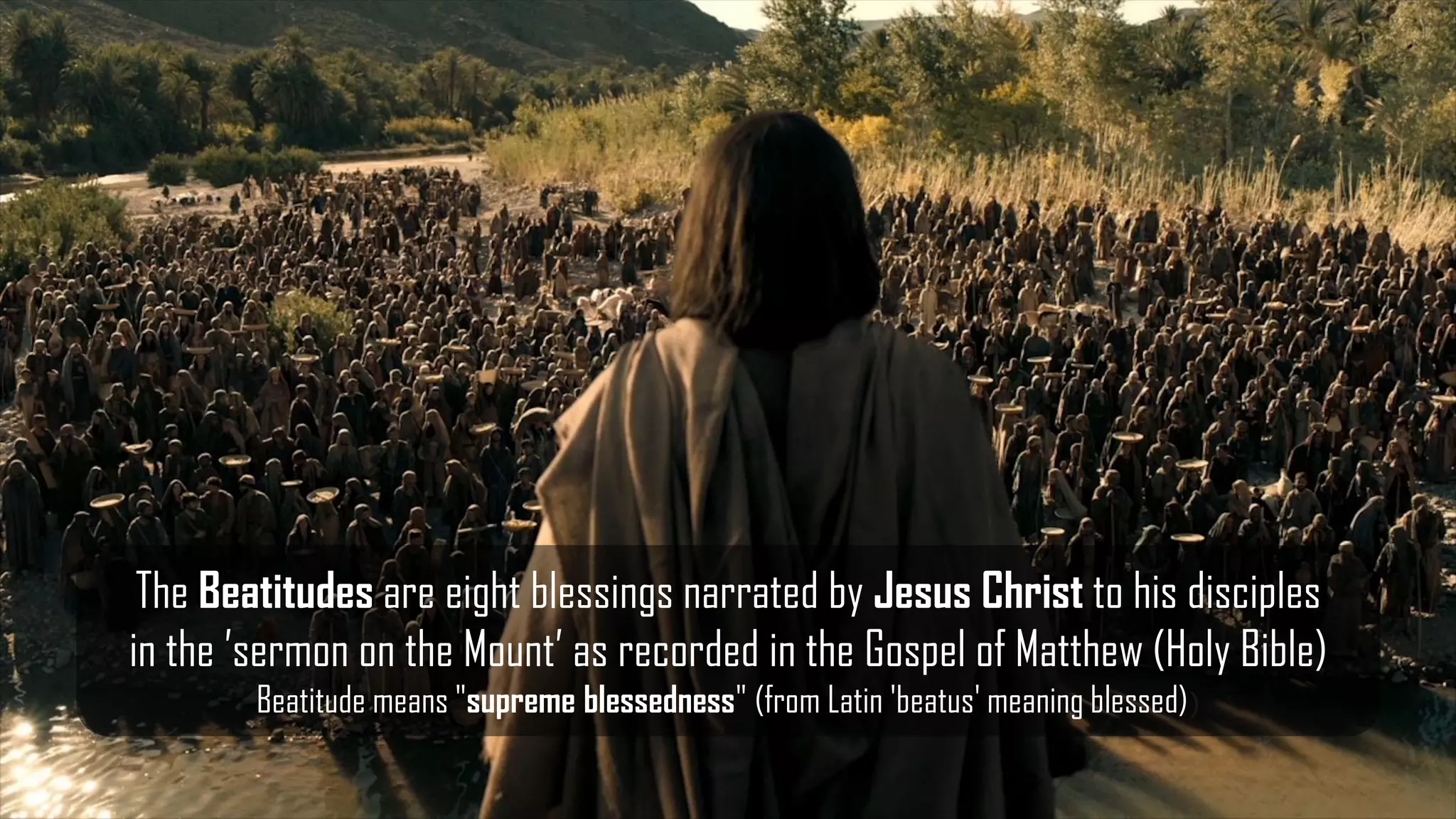 The beatitudes of Jesus Christ | PDF