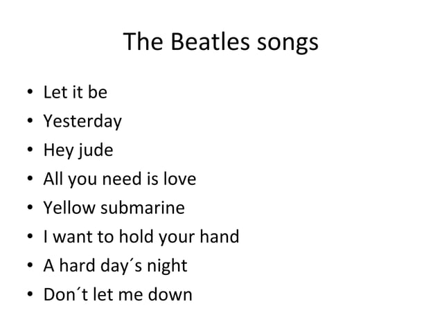 The Beatles | PPT