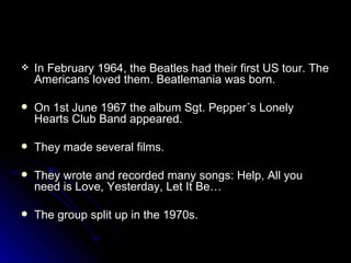 The beatles | PPT