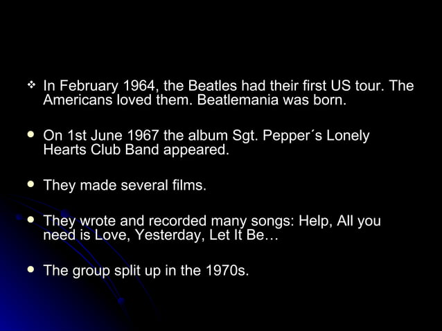 The beatles | PPT
