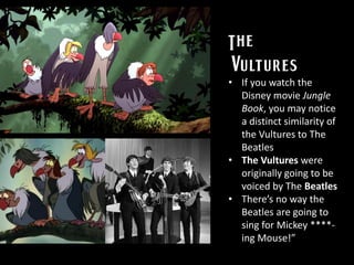 Jungle Book Vultures Beatles