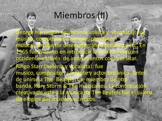 THE BEATLES IES CAÑADA DE LAS FUENTES | PPTX