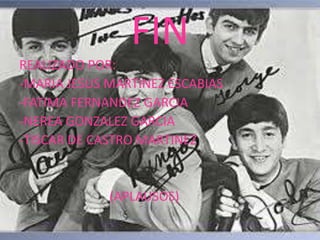 THE BEATLES IES CAÑADA DE LAS FUENTES | PPTX