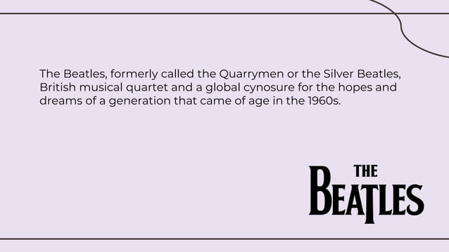 The Beatles. | PPT