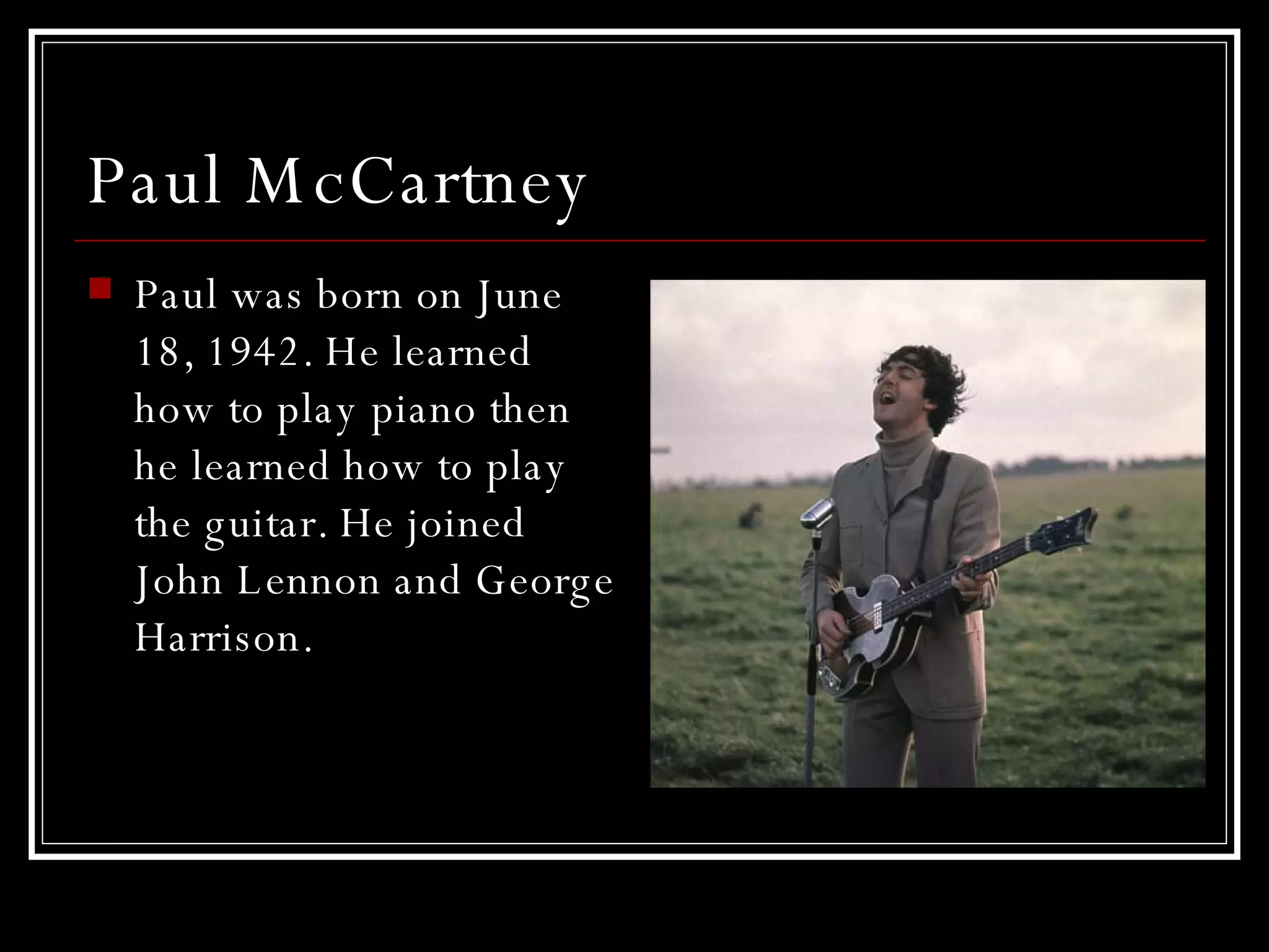 The Beatles Ppt | PPT