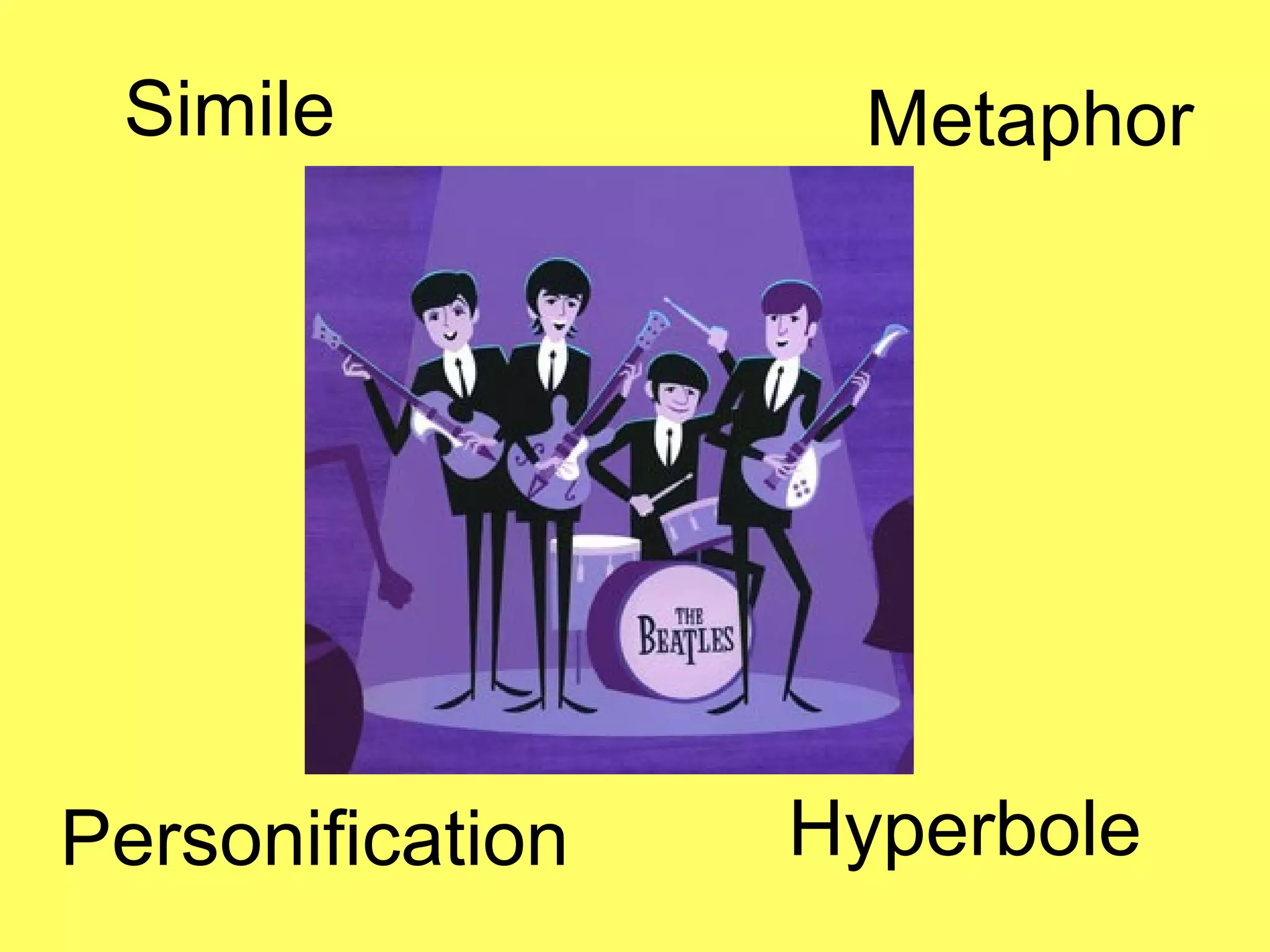 Figurative Language using the Beatles | PPT