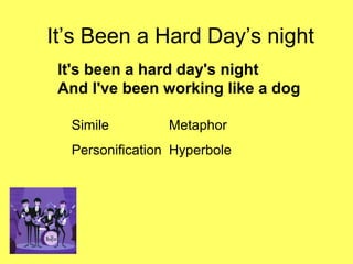 Hyperbole Examples In Songs