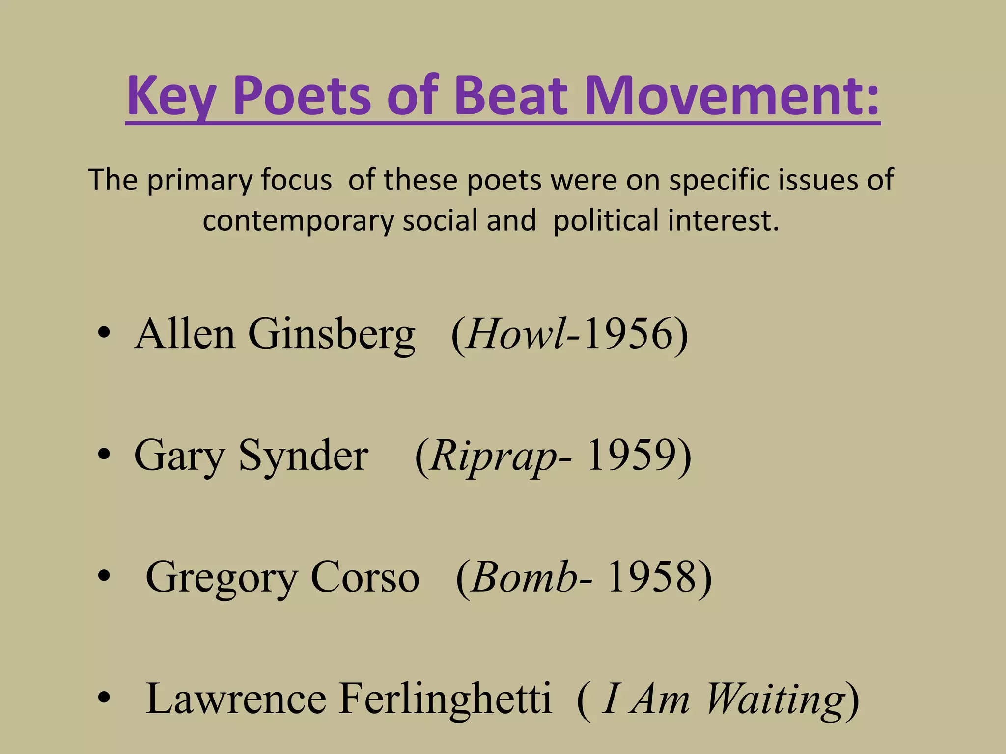 The beats generation slides(1) | PPTX