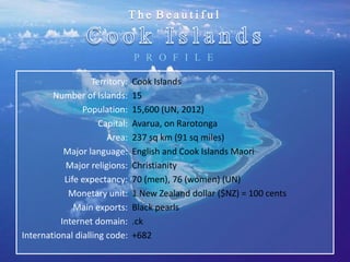 The Beautiful Cook Islands | PPTX