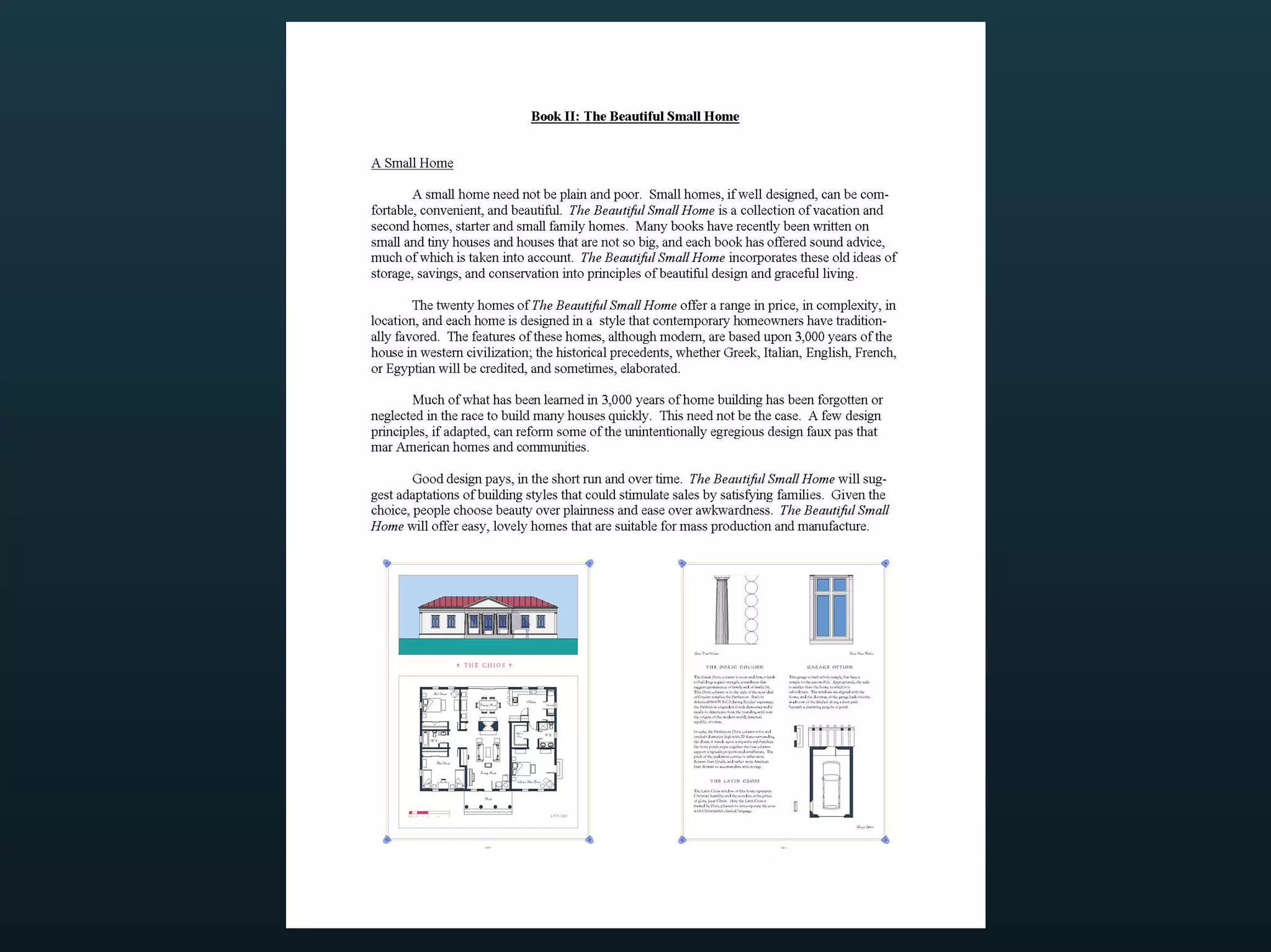 The Beautiful Home, Proposal Summary | PDF
