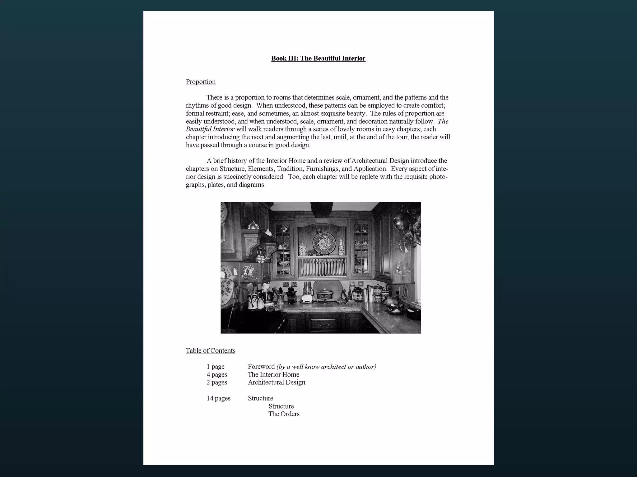 The Beautiful Home, Proposal Summary | PDF