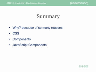 The beautiful world of Twitter bootstrap - Friedman | PPT