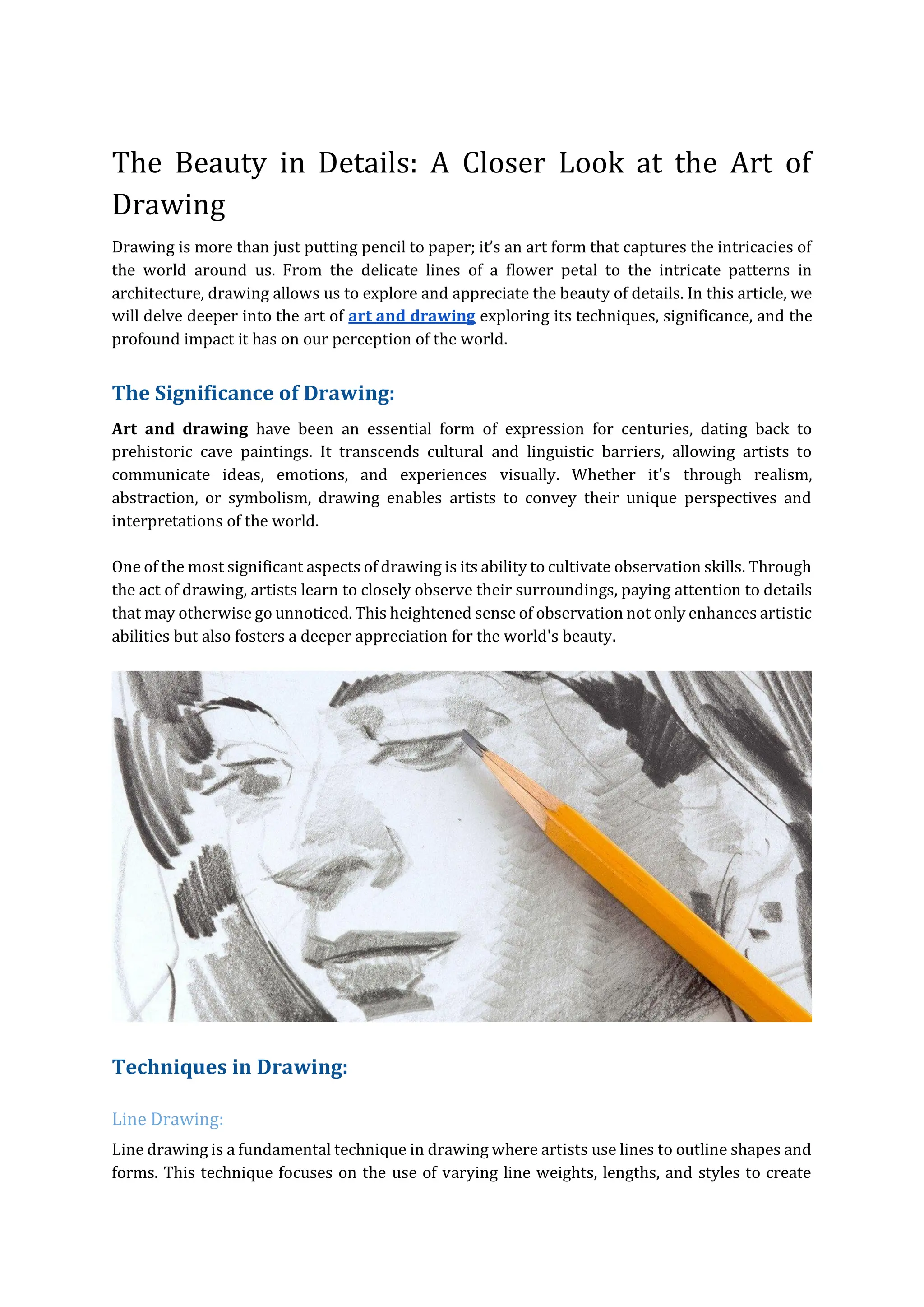 The Beauty in Details_ A Closer Look at the Art of Drawing.pdf