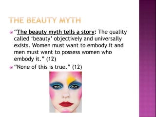 The Beauty Myth | PPTX