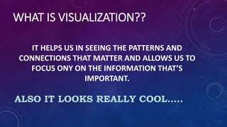 The beauty of data visualization | PPT