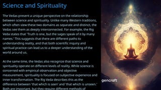 The Beauty of Vedas and its harmonious connection with science.pptx