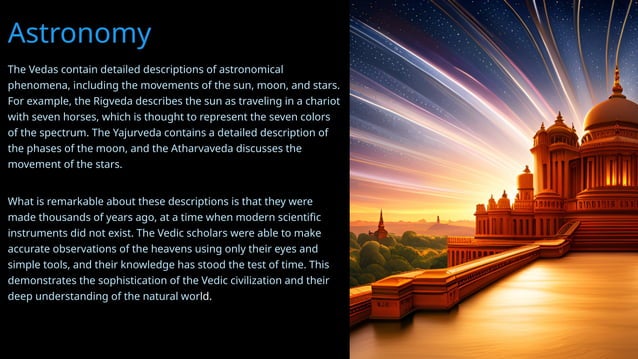 The Beauty of Vedas and its harmonious connection with science.pptx