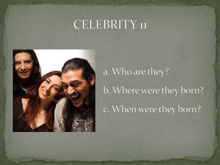 NB1- The Be Born Quiz | PPSX | Pop Culture