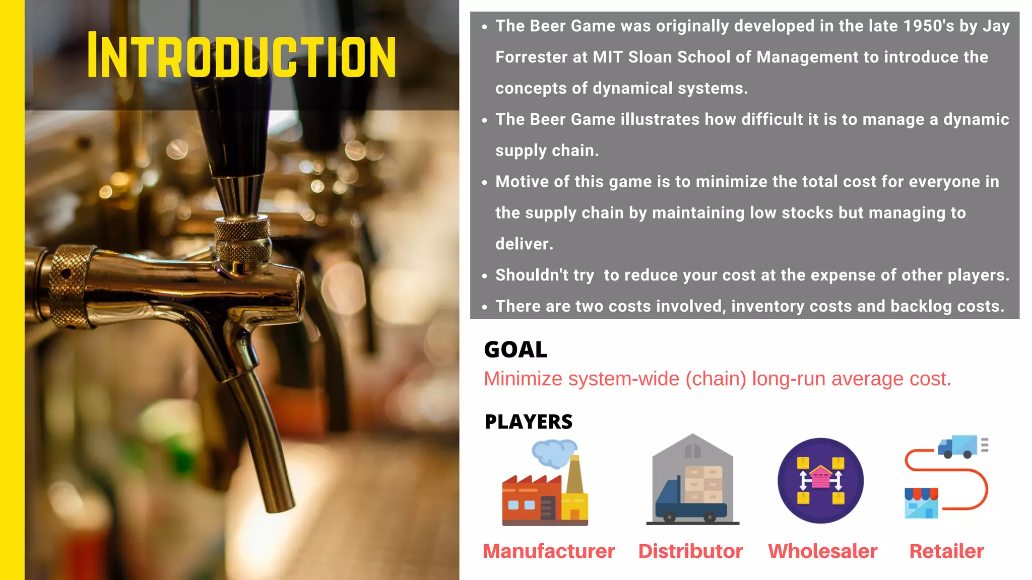 The Beer Game - Supply Chain Analysis | PDF