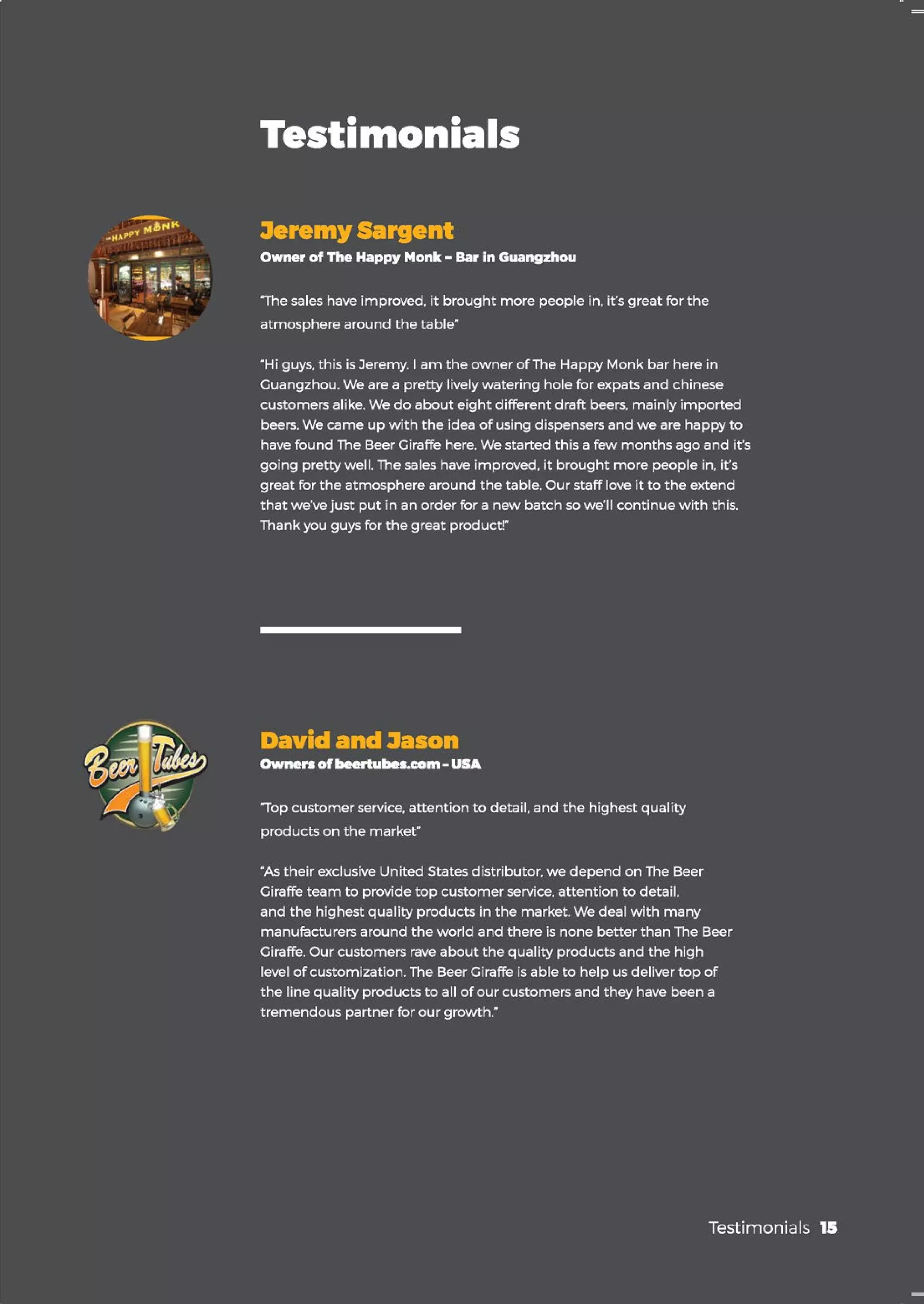 The beer giraffe complete catalogue 2016 | PDF