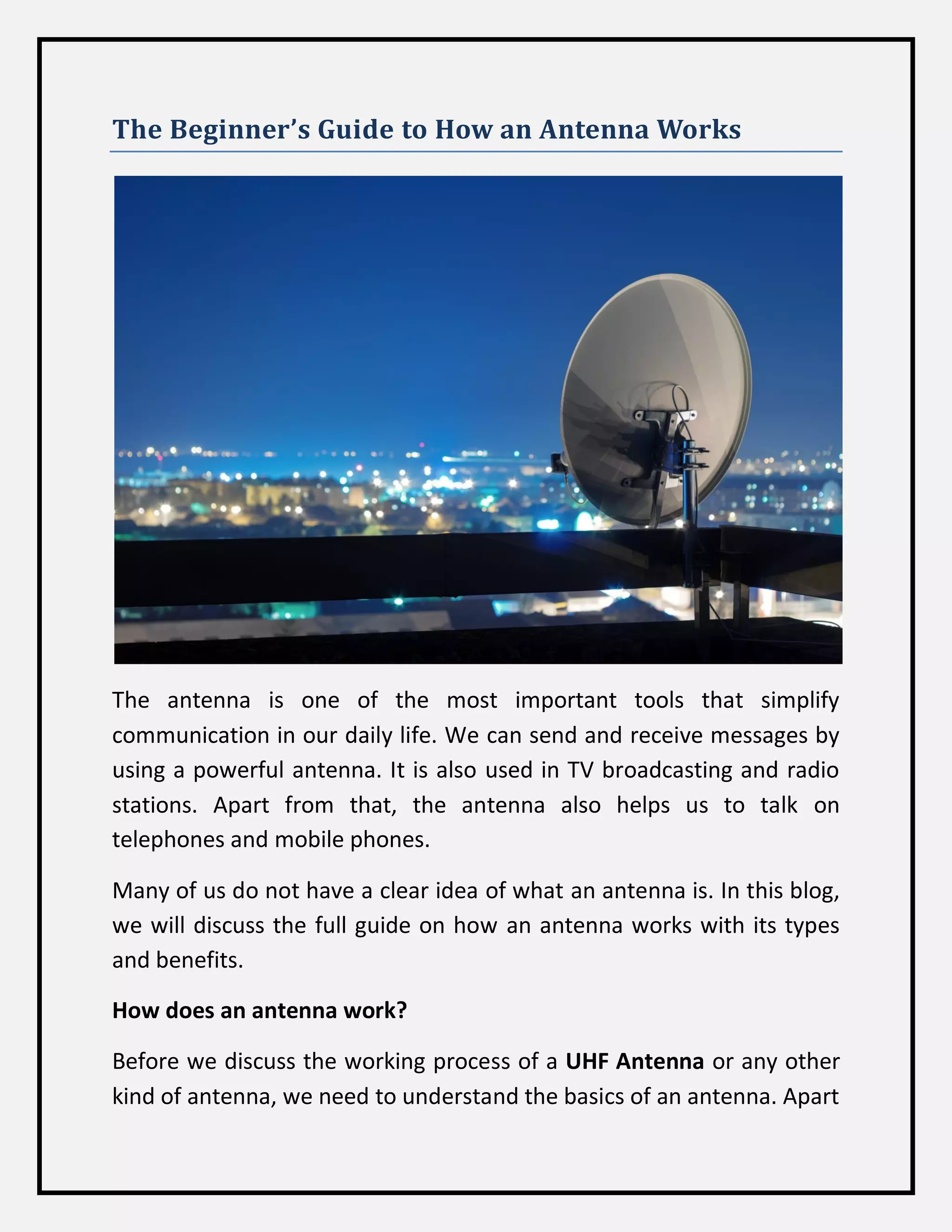 The Beginner’s Guide to How an Antenna Works.pdf