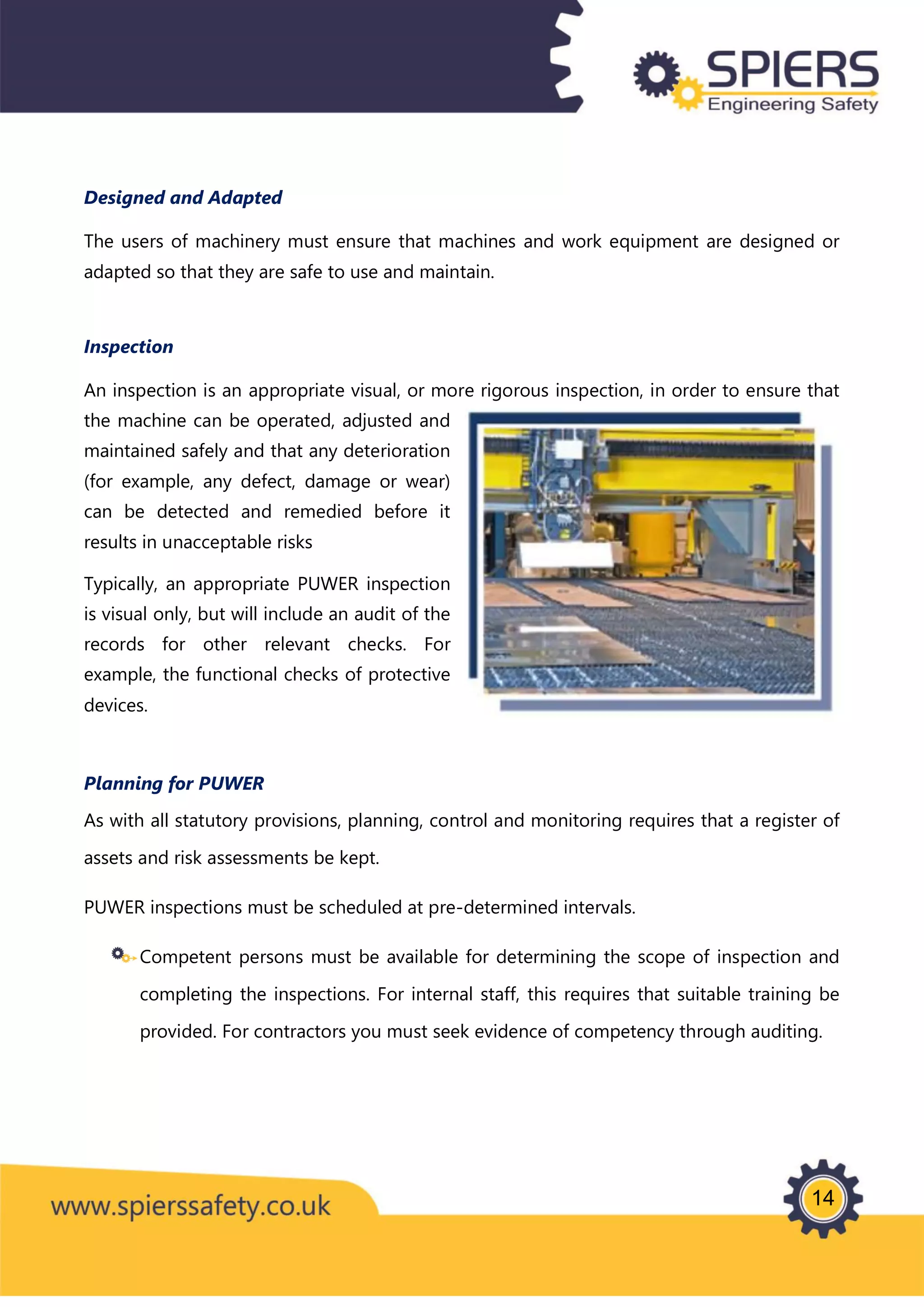 The Beginners guide to Machine Safety | PDF