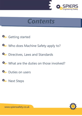 The Beginners guide to Machine Safety | PDF