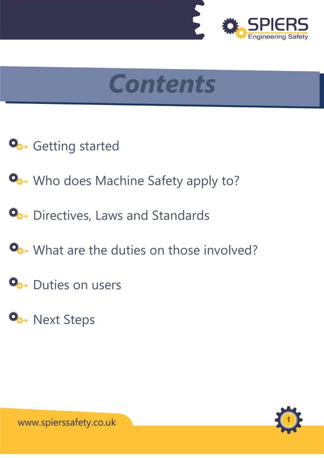 The Beginners guide to Machine Safety | PDF