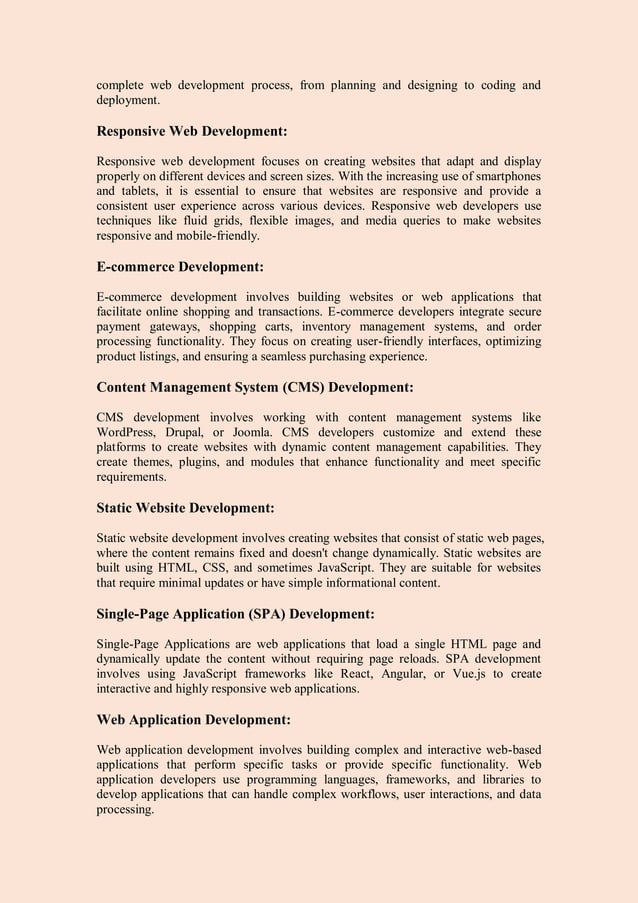 Easy Web Development for Beginners | PDF