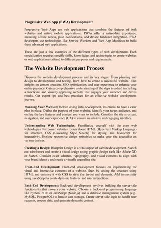 Easy Web Development for Beginners | PDF