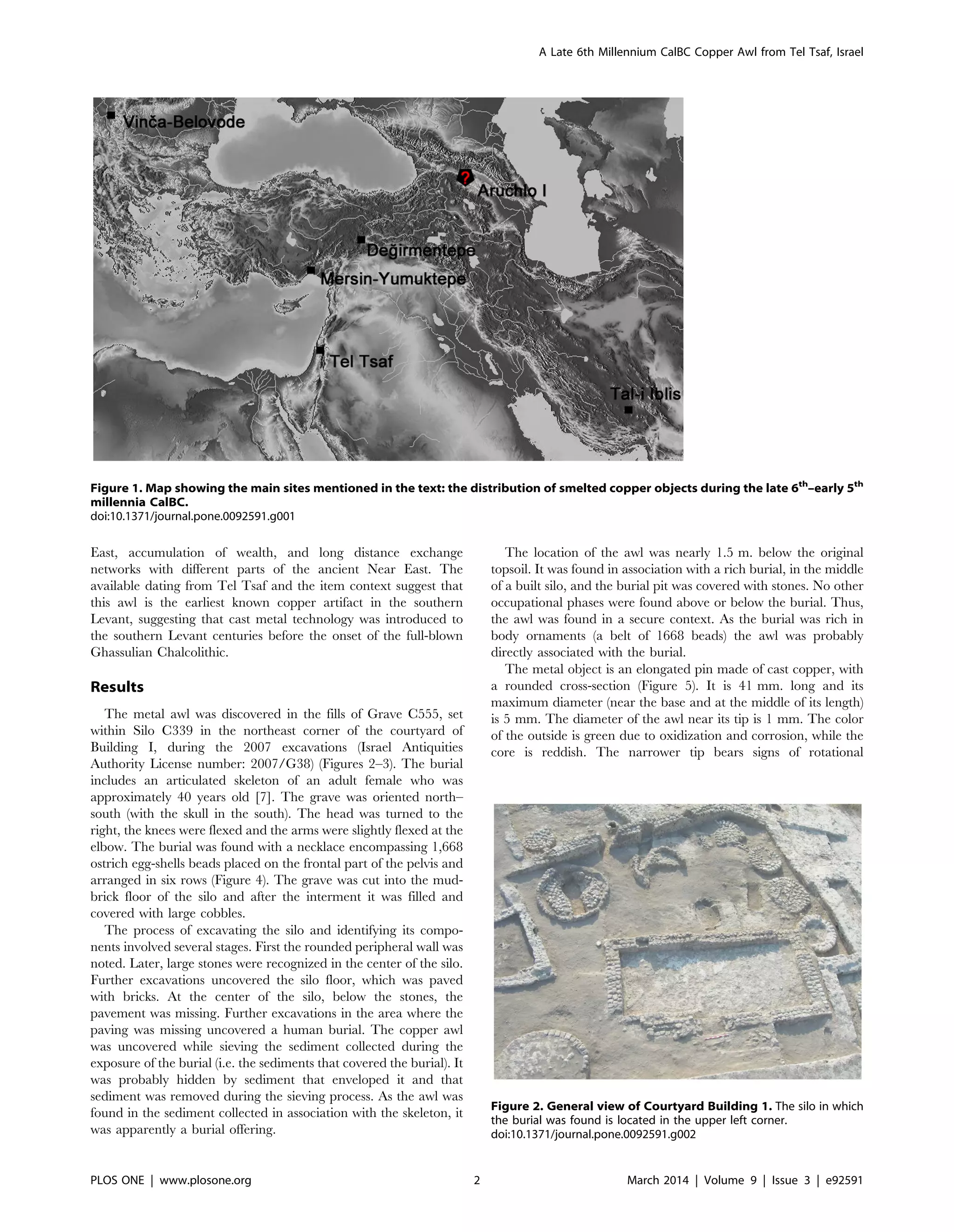 The beginning of metallurgy in the southern Levant: a late 6th ...