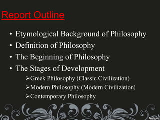The Beginning of Philosophy | PPT
