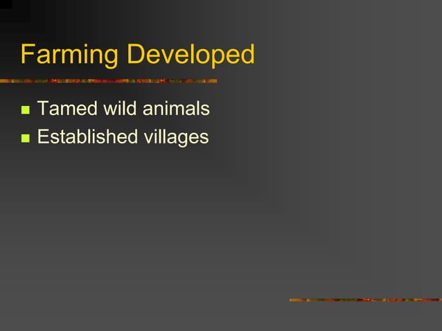 Beginnings of Civilizations | PPT
