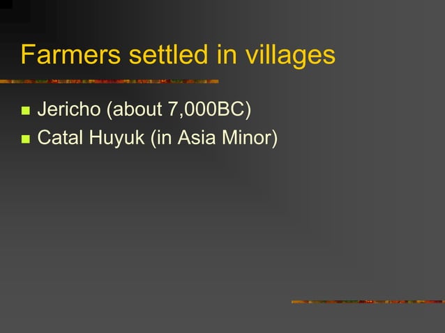 Beginnings of Civilizations | PPT