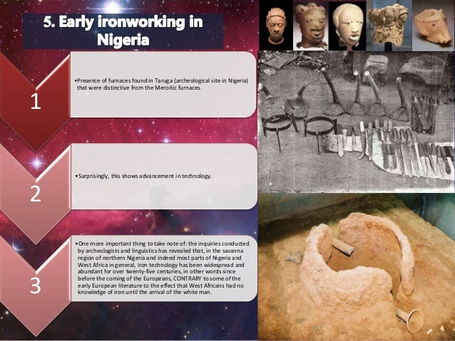 The beginnings of iron metallurgy in west africa