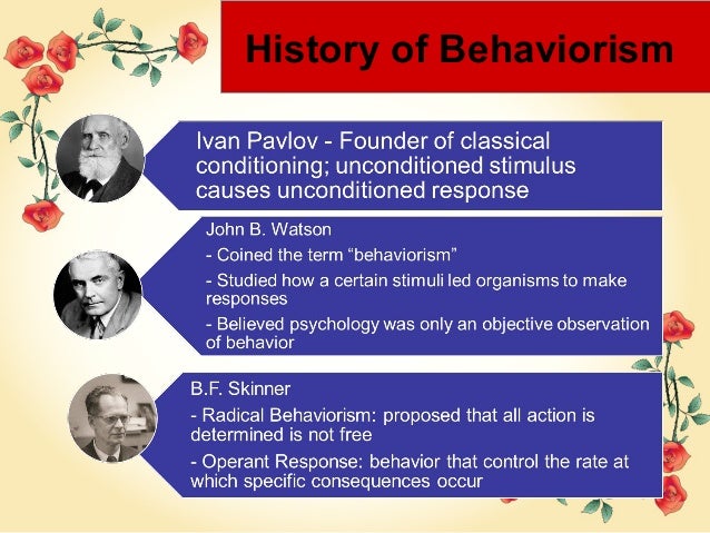 The behavioristic theory