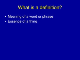 What is Global Health?: Defining Global Health | PPT
