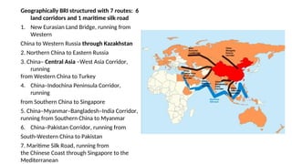 Chinese THE BELT AND ROAD INITIATIVES.ppt
